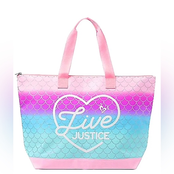 Justice | Accessories | Live Justice Mermaid Tote | Poshmark